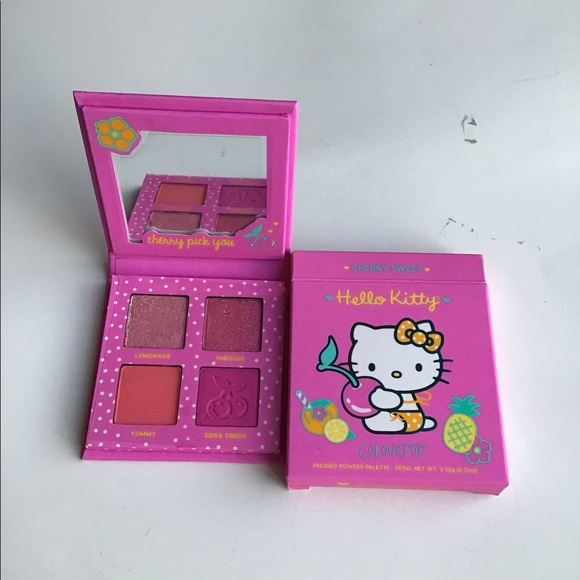 Colourpop | Makeup | Hello Kitty Pressed Powder Palette | Poshmark